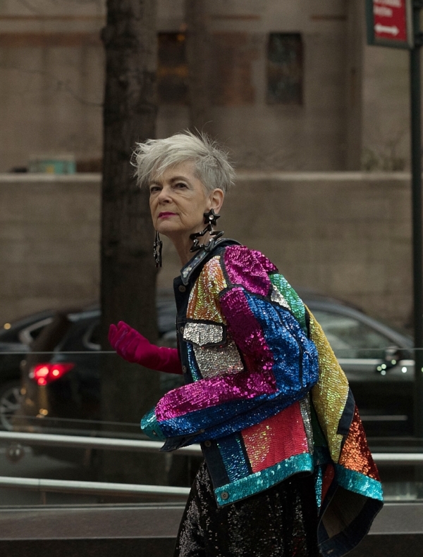 Lyn Slater, a 64 year old Accidental Fashion Icon - Dimsum Daily