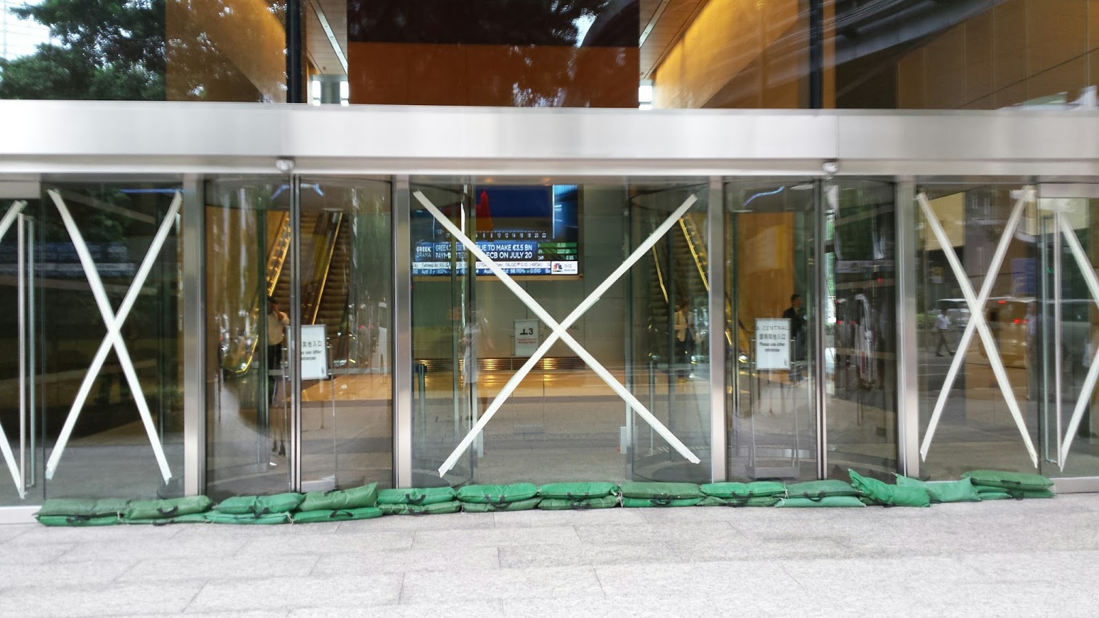 Taping Windows for a Typhoon is Useless - Dimsum Daily