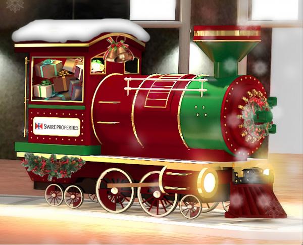 The annual White Christmas Street Fair themed 'the Santa Express' by ...