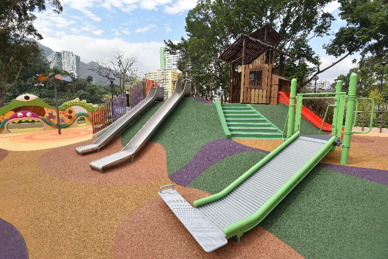 Children's playground in Tuen Mun park is now open! - Dimsum Daily
