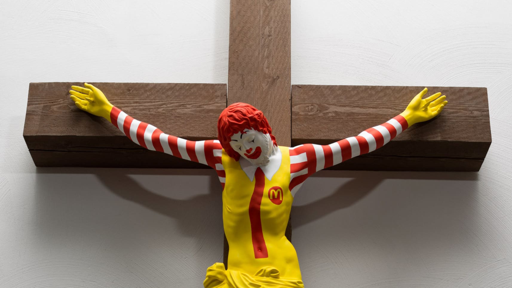 Hundreds Protest in Israel Over 'McJesus' Art Exhibit - Dimsum Daily
