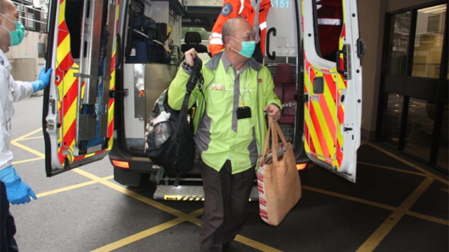 Flying metal object hit KMB bus driver while driving on Tuen Mun ...