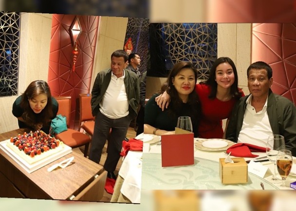 Rodrigo Duterte, President of Philippines celebrates birthday for his ...