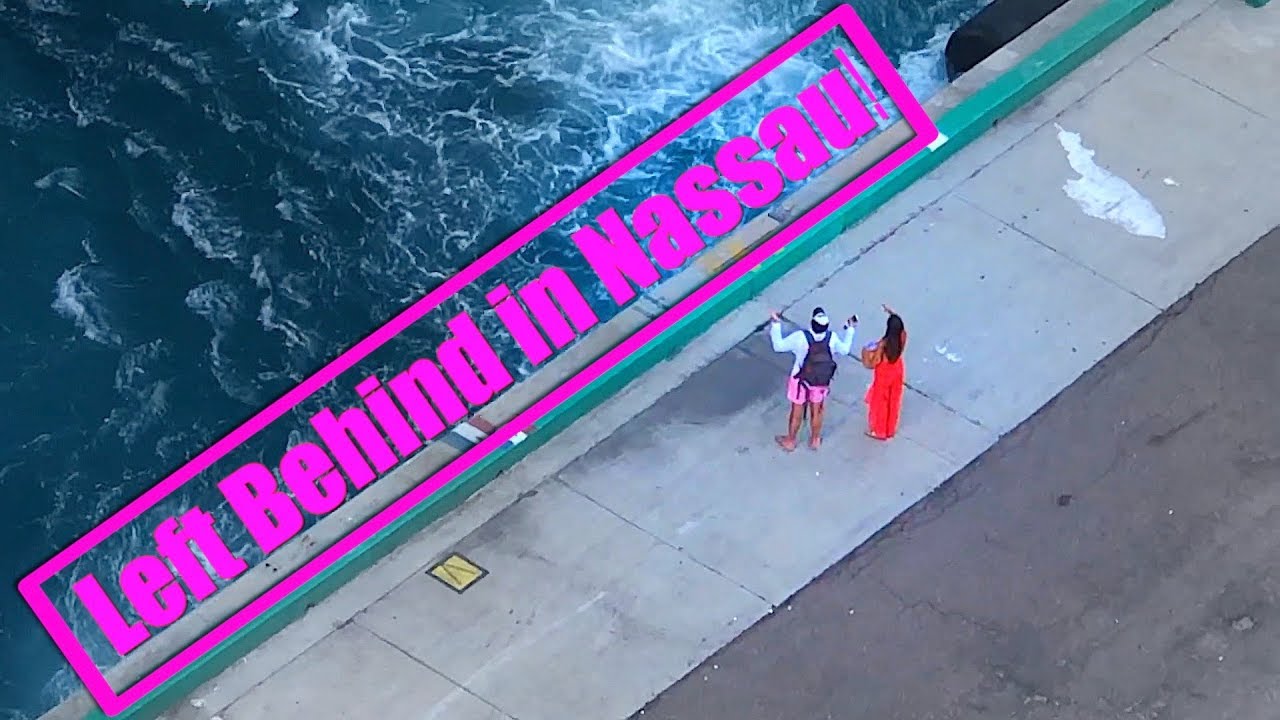 Couple left floundering after being left behind by cruise ship by being ...