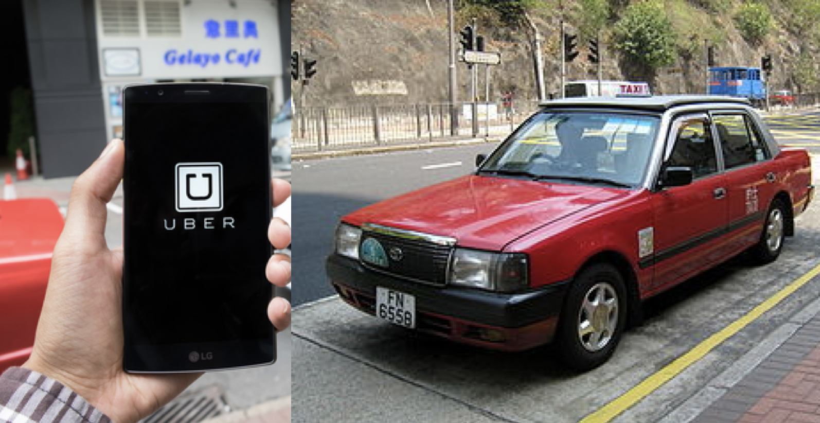 Users can order UberX vehicles and taxis on the new UBER FLASH service in Hong Kong - Dimsum Daily