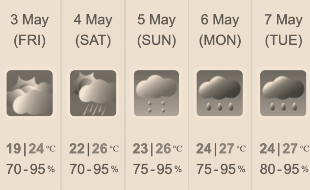 Gloomy weather will improve later with sunny intervals - Dimsum Daily