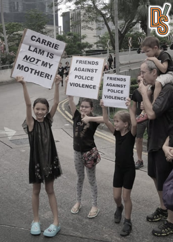 Babies and several children spotted at Sunday's massive march - Dimsum ...