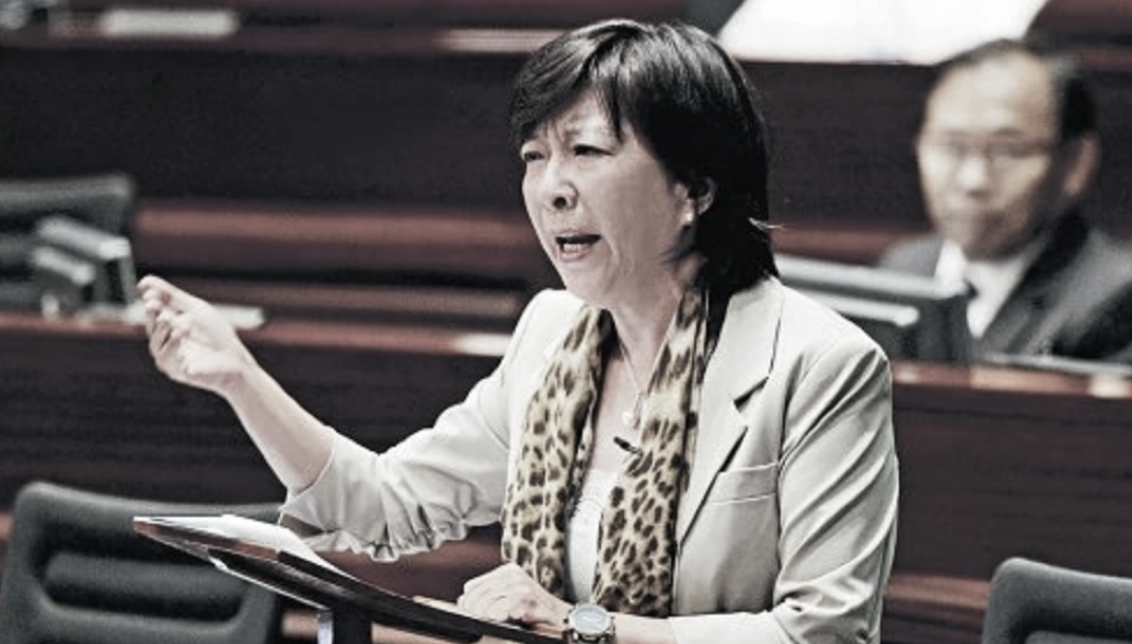 Ann Chiang from DAB expresses in a TV interview that government should re-introduce the amended ...