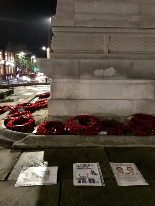Posters of Hong Kong Police, Rupert Dover and David Jordan found on ...