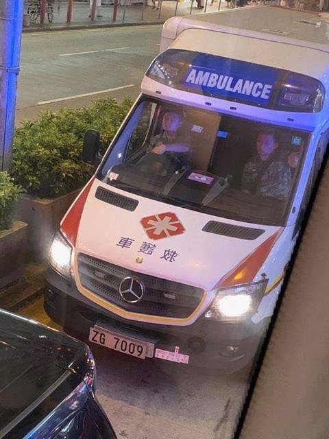 PLA army officers allegedly spotted in ambulance on Nathan Road while ...