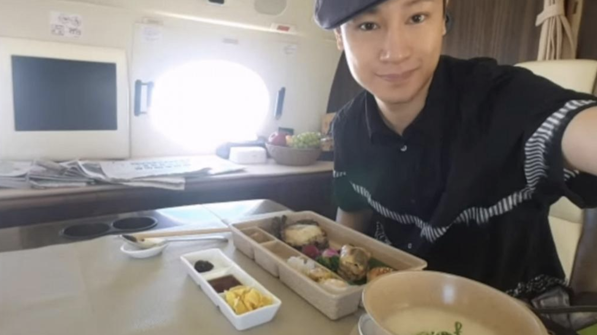 Local celebrity make-up artist, Gary Chung flaunts private jet ride after showing off his HK$10m ...