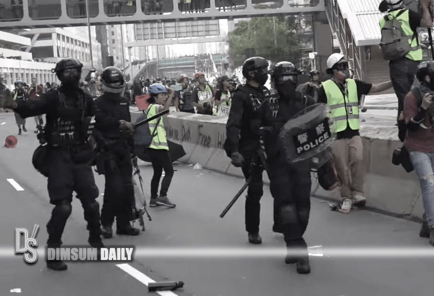 Riot Police allegedly speak in mandarin with Northern accent during ...