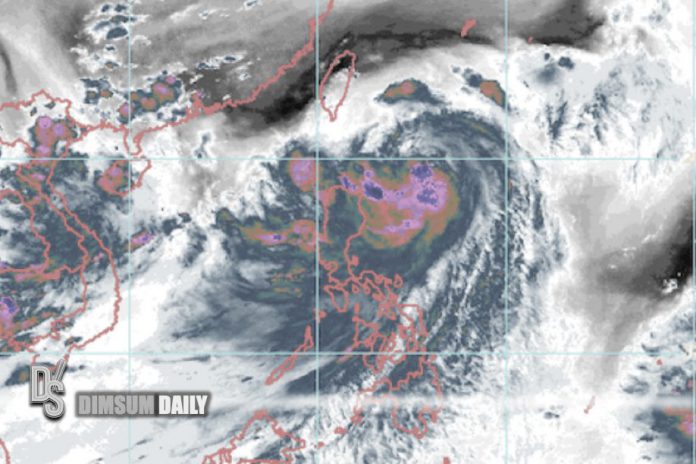 Typhoon Signal 1 is currently in force as Tropical Storm Podul moves ...