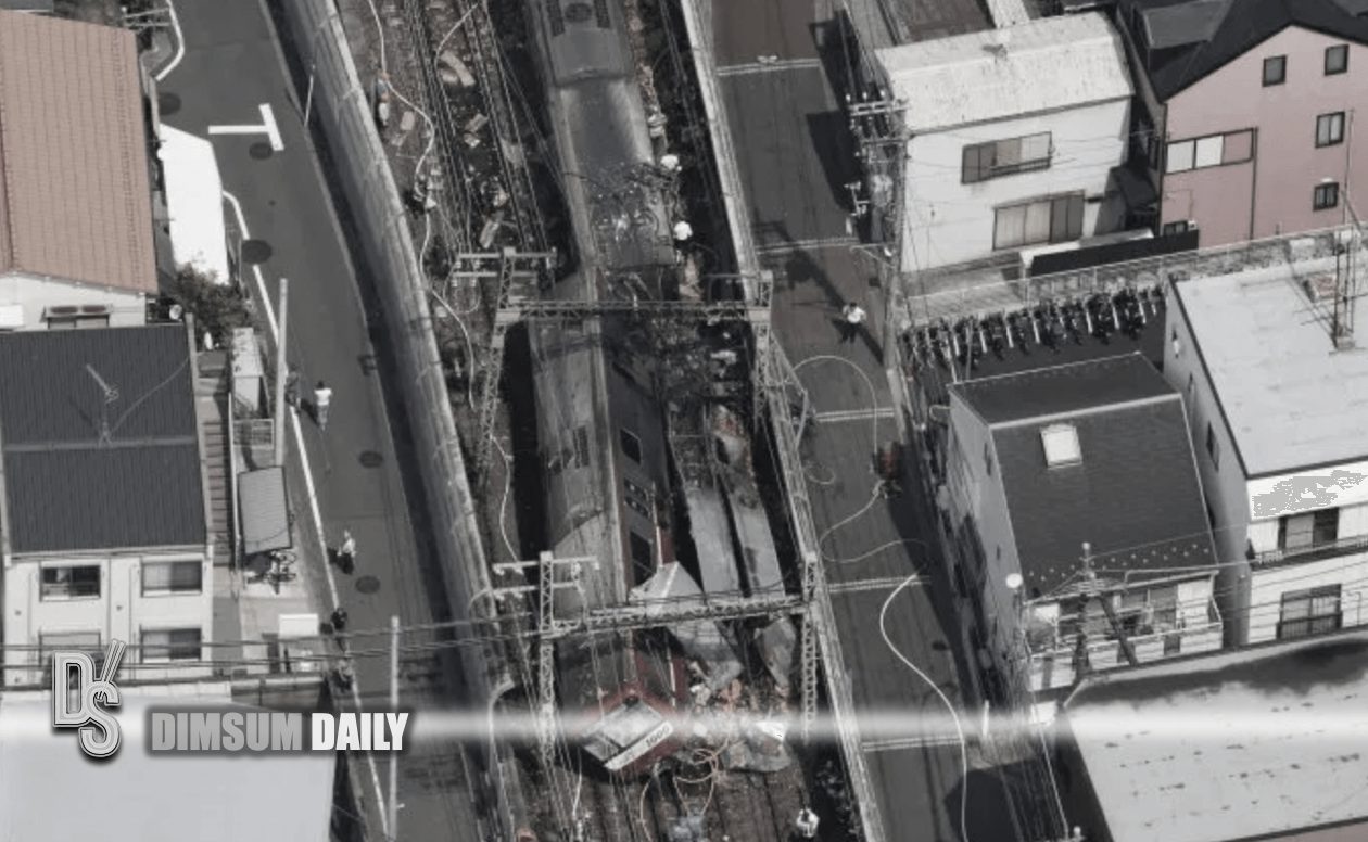 Express train collides with truck in Yokohama resulting in 31 injuries ...