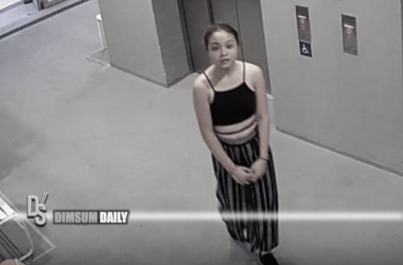 15-year-old Chan Yin Lam walks barefoot around HKDI campus before her ...