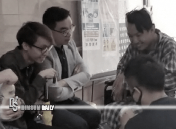 Jimmy Sham visited by fellow members from CHRF at Kwong Wah Hospital ...