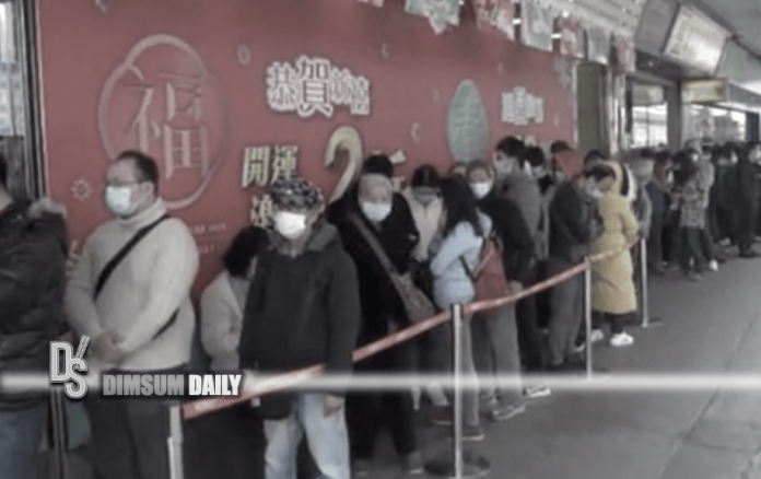 Over 1,000 customers queue at BONJOUR cosmetics stores in Mong Kok and ...