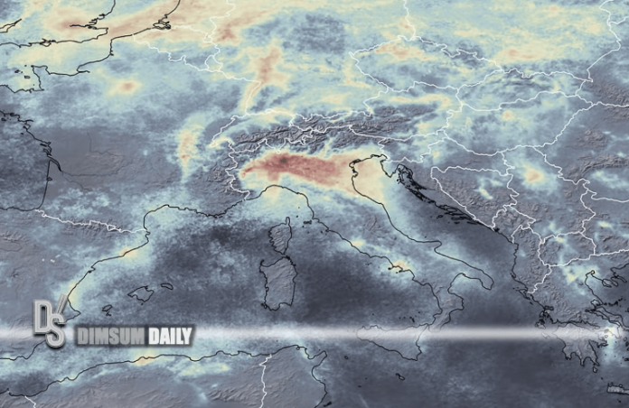 Air pollution over northern Italy dissipates after nationwide lockdown ...