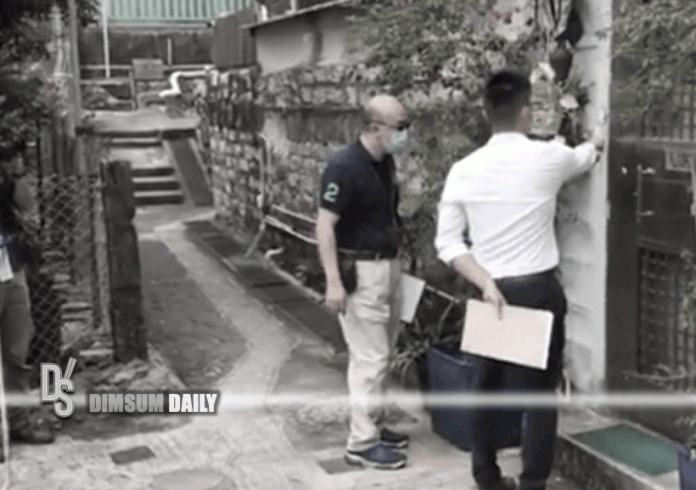 Officers from Home Affairs Department arrive at Rupert Dover's ...