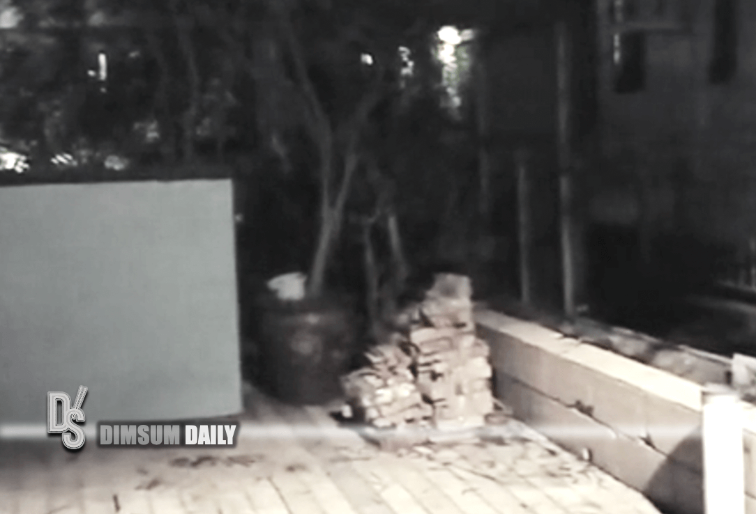 Garden allegedly encroaching government land at Assistant police ...