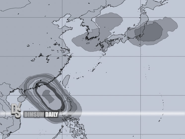 Tropical cyclone may develop as broad area of low pressure near Luzon ...
