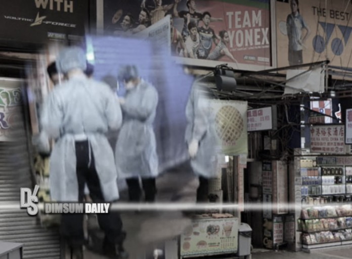 Police in full protective gear spotted taking down particulars of ...