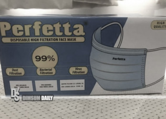 Perfetta masks from Vietnam fall below average bacterial filtration ...