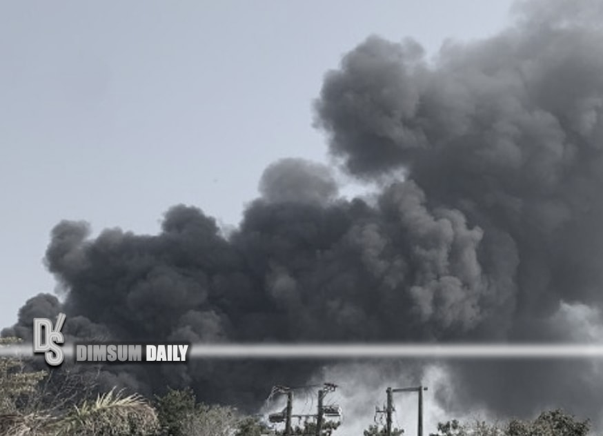 Fire breaks out at plastic factory in Yuen Long - Dimsum Daily