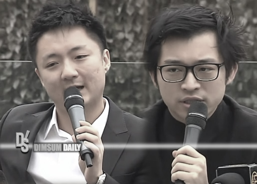 Joseph Lam and Derek Cheung hold joint press conference to reveal ...
