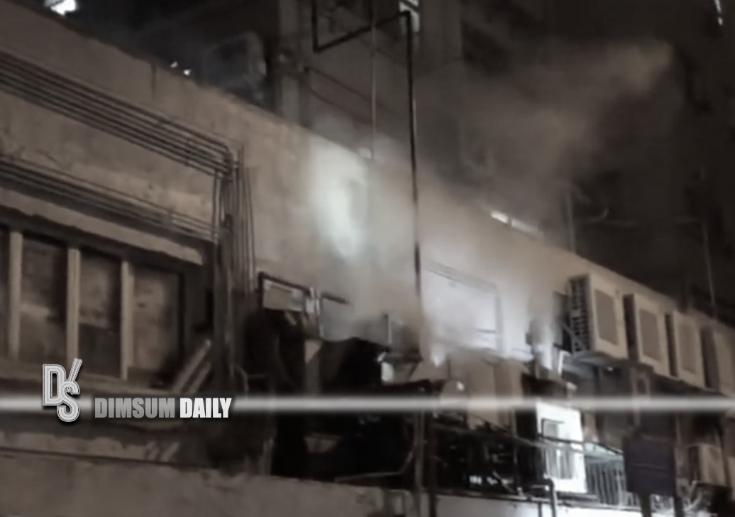 Restaurant in Tai Po catches fire, over 100 residents above evacuated ...
