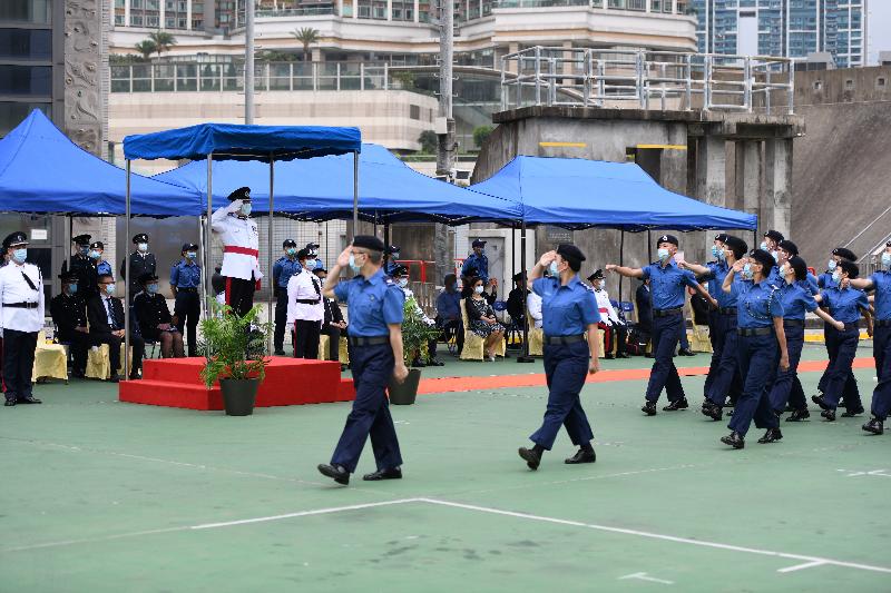 Civil Aid Service holds 81st Recruits Passing-out Parade - Dimsum Daily