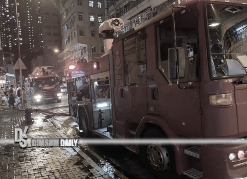 Fire breaks out at Tai On Building in Shau Kei Wan, 100 evacuated ...