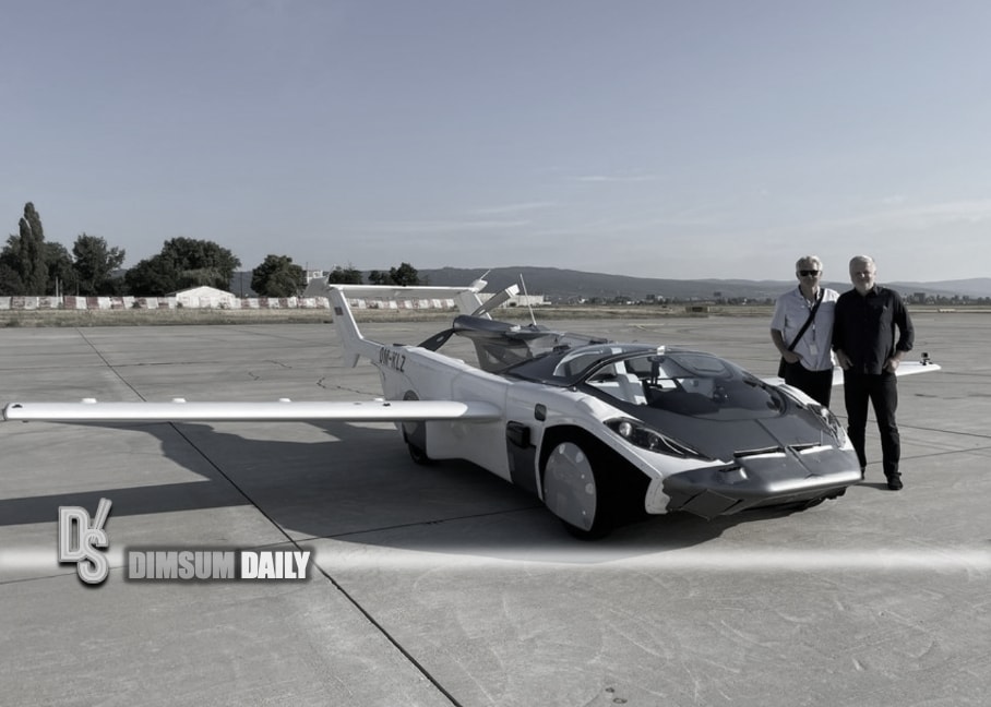 Flying car completes first ever inter-city flight in Slovakia - Dimsum ...