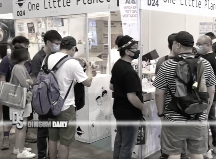 More than 500 people queue at Animation-Comic-Game Hong Kong exhibition ...