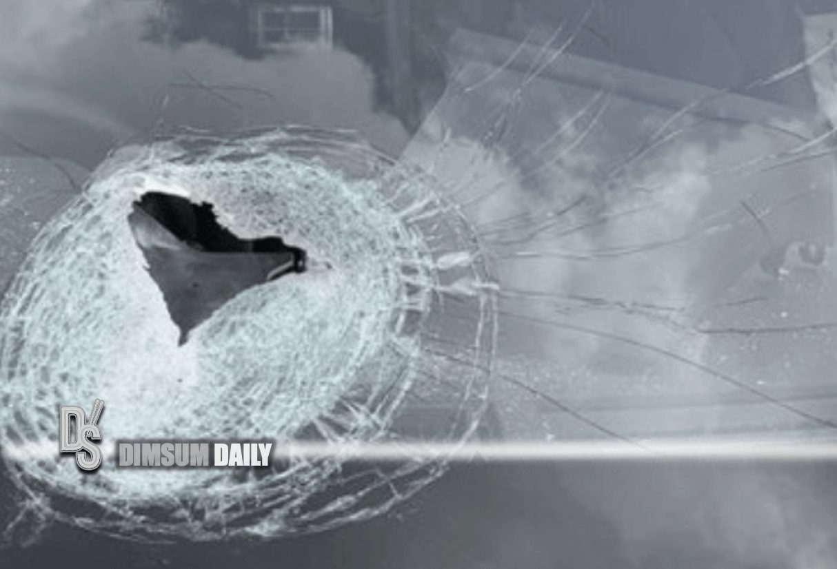 Windscreen of car hit by large stone in Tseung Kwan O - Dimsum Daily