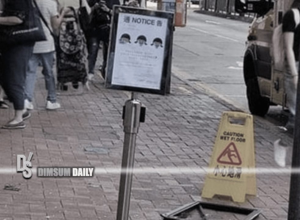 Woman hit by falling aluminium window on King's Road - Dimsum Daily