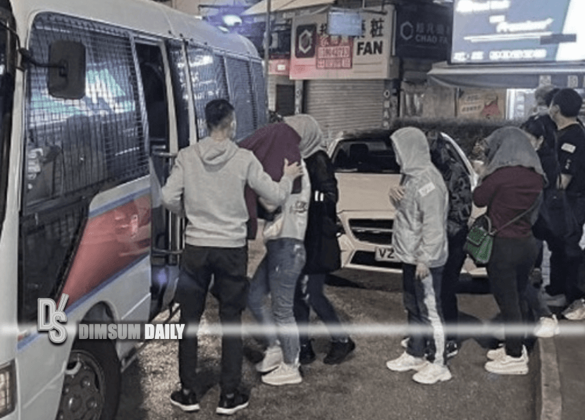 18 arrested in two illegal gambling dens in Yuen Long and Mong Kok ...