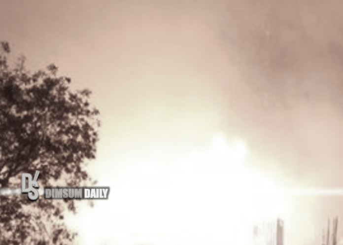 Fire breaks out at two tin-sheeted structures in Yuen Long, fire put ...