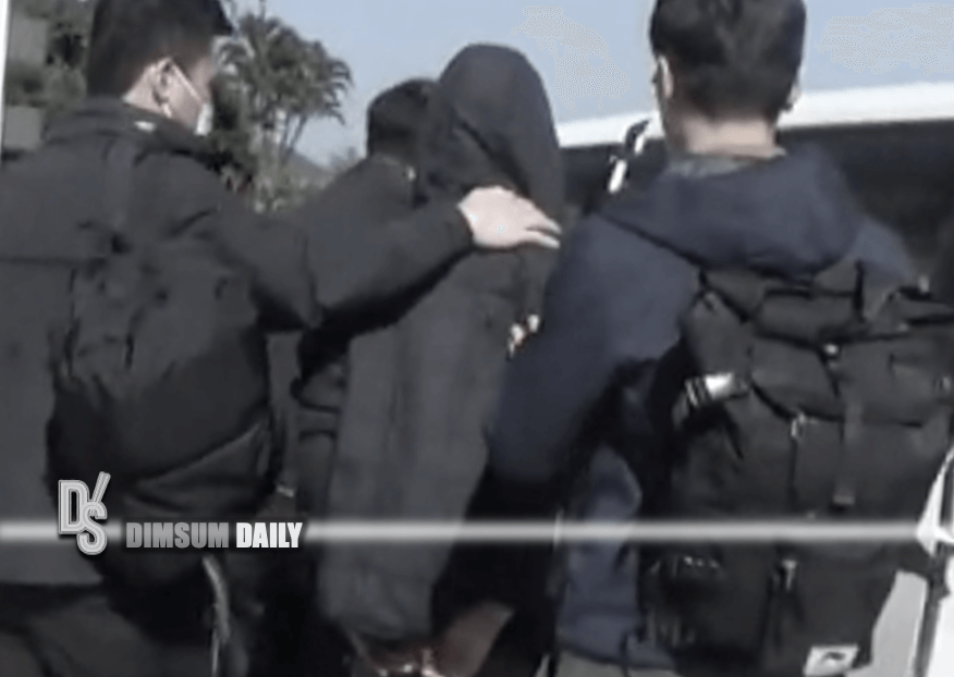 Reporter assaulted by bully in Sheung Sze Wan Village - Dimsum Daily