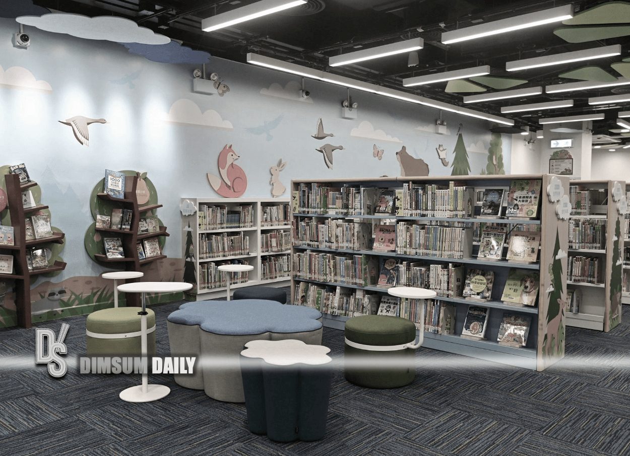 Fanling South Public Library to open on Tuesday - Dimsum Daily