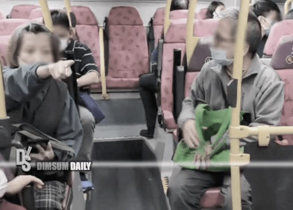 Elderly woman engages in heated argument with KMB bus driver and other ...