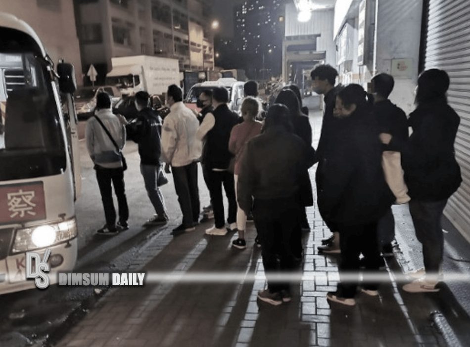 23 arrested during police raid at 3 illegal gambling dens in To Kwa Wan ...