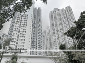 Lockdown testing at Fu Yuet House, Fu Cheong Estate in Sham Shui Po ...