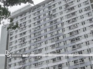 Pok Tat House, Pok Hong Estate in Sha Tin under lockdown testing until ...