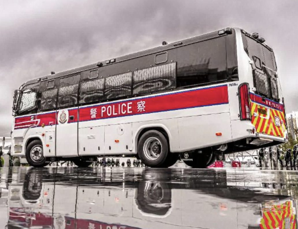 Newly designed tactical buses of the police mobile unit to be delivered ...