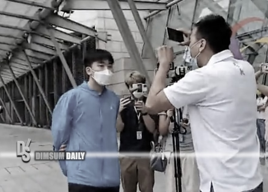 Student protester David Li found guilty for organising illegal protest ...