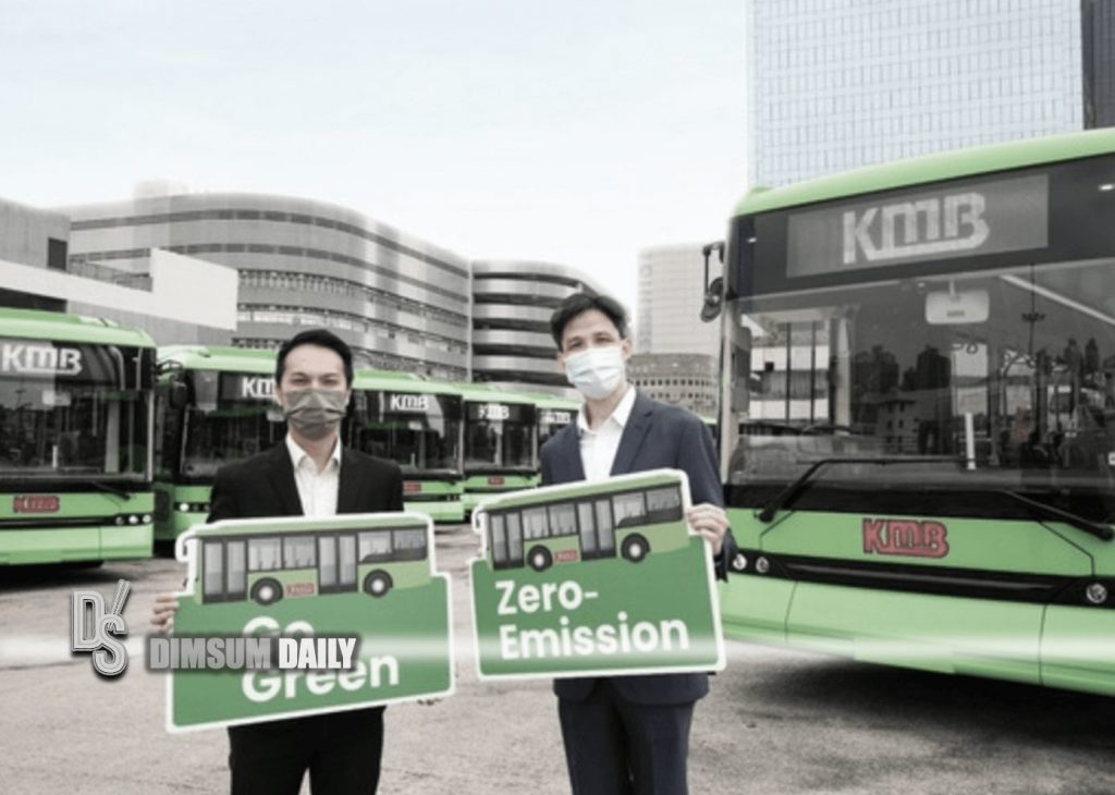 16 new single-deck KMB electric bus put into service today - Dimsum Daily