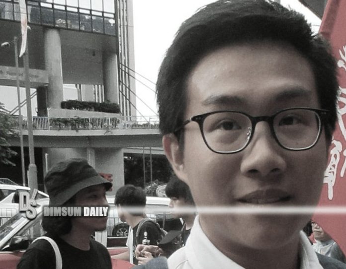 Former chairman of League of Social Democrats Raphael Wong Ho-ming ...