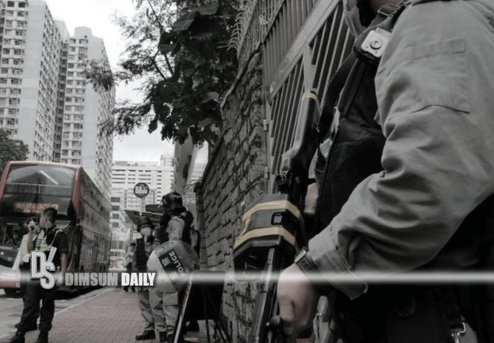 At least 20 officers from Counter Terrorism Response Unit of the police ...