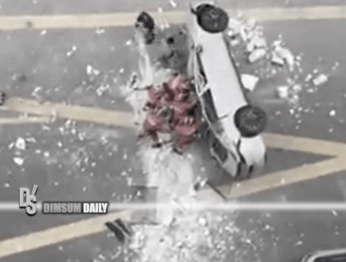Car crashes from NIO's HQ building in Shanghai, one injury and 1 death ...